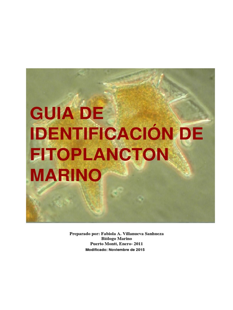 Guia Fitoplancton | PDF | Biología | Science