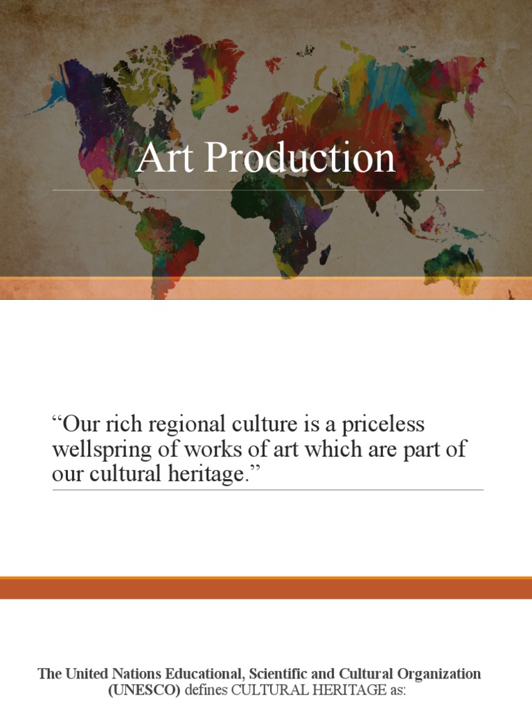 Art Production | PDF | Cultural Heritage | Paintings