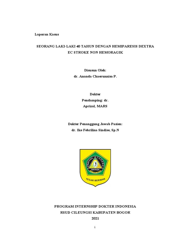 Laporan Kasus SNH | PDF