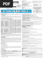 Bula Exalt 191217 | PDF | Embalagem e rotulagem | Inseticida