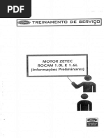 Manual Do Motor Fiesta Zetec 1.6l | PDF | Motores | Pistão