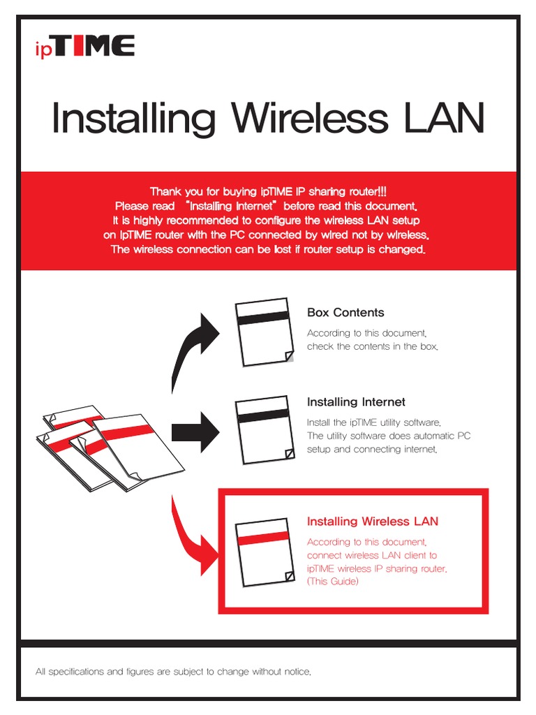 IpTIME Manual Wireless Router Eng | PDF | Wireless Lan | Local Area Network