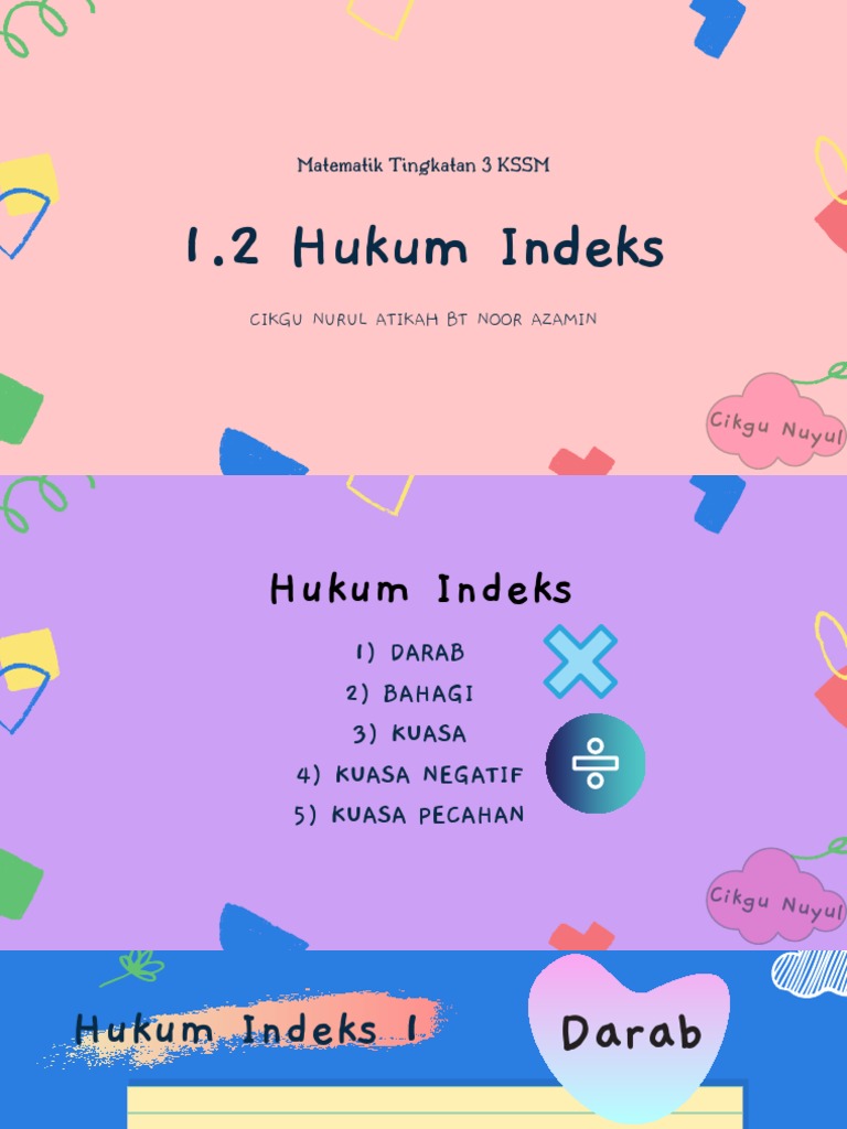 1.2 Hukum Indeks | PDF