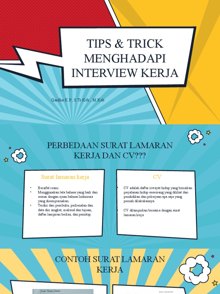 Tips&trick Interview | PDF