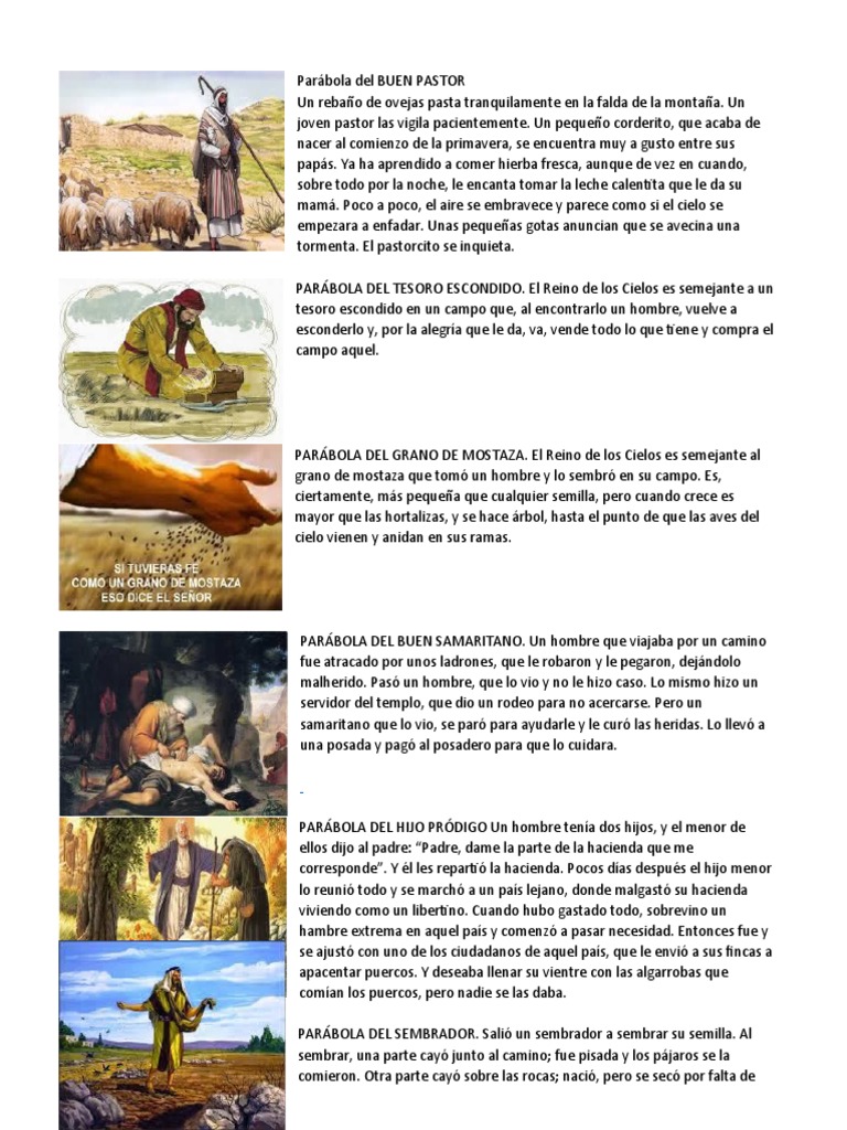 10 Parabolas | PDF | Parábolas de Jesús