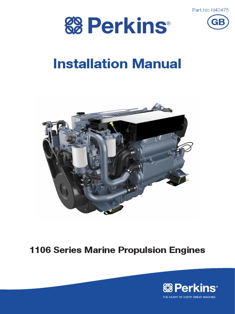 Perkins Installation Manual | PDF | Propeller | Engines