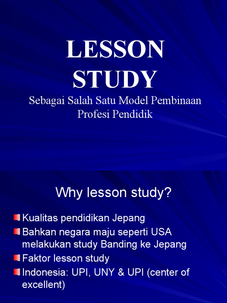 Model Pembinaan Guru: Lesson Study | PDF