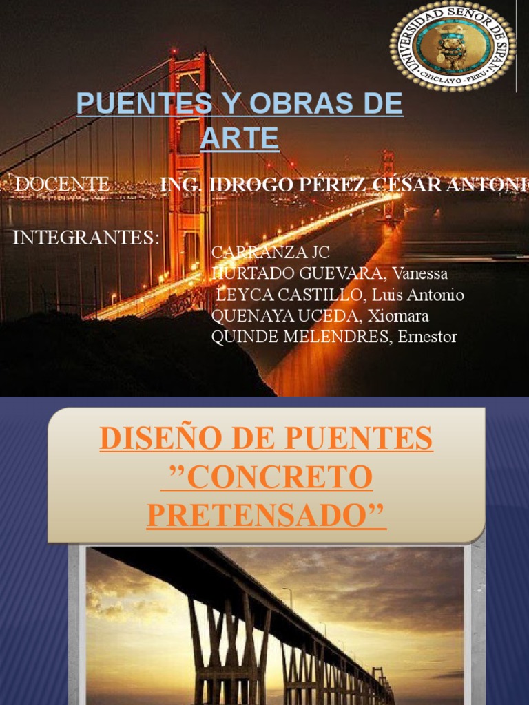 Puentes En Concreto Pretensado Pdf Hormigón Pretensado Hormigón