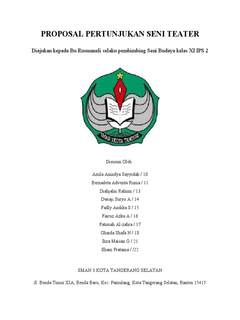 Konsep Pertunjukan Teater k2 | PDF