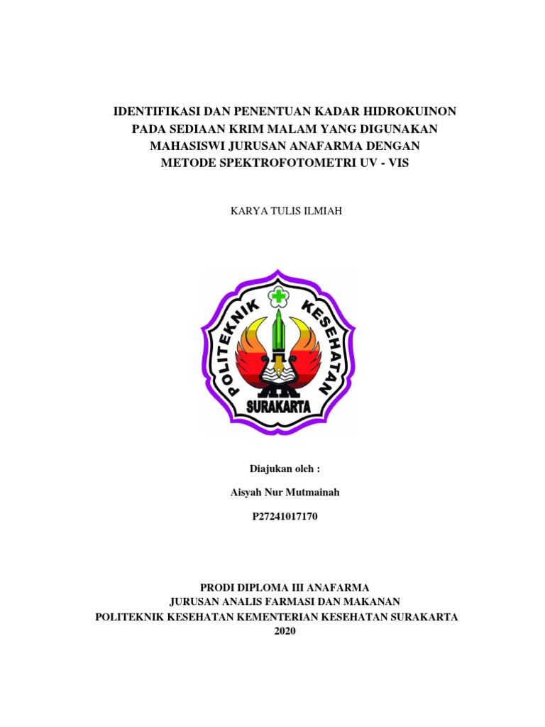 KTI Aisyah Nur Mutmainah | PDF