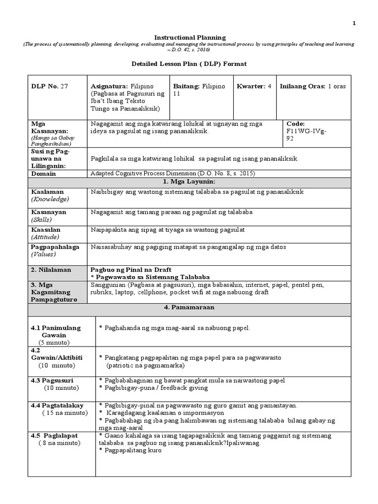 Pagbuo NG Talababa | PDF