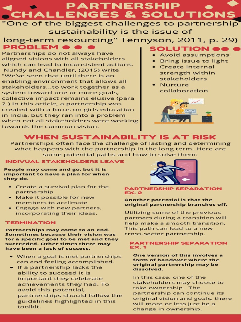 Partnership Challenges Solutions | PDF | Sustainability | Business