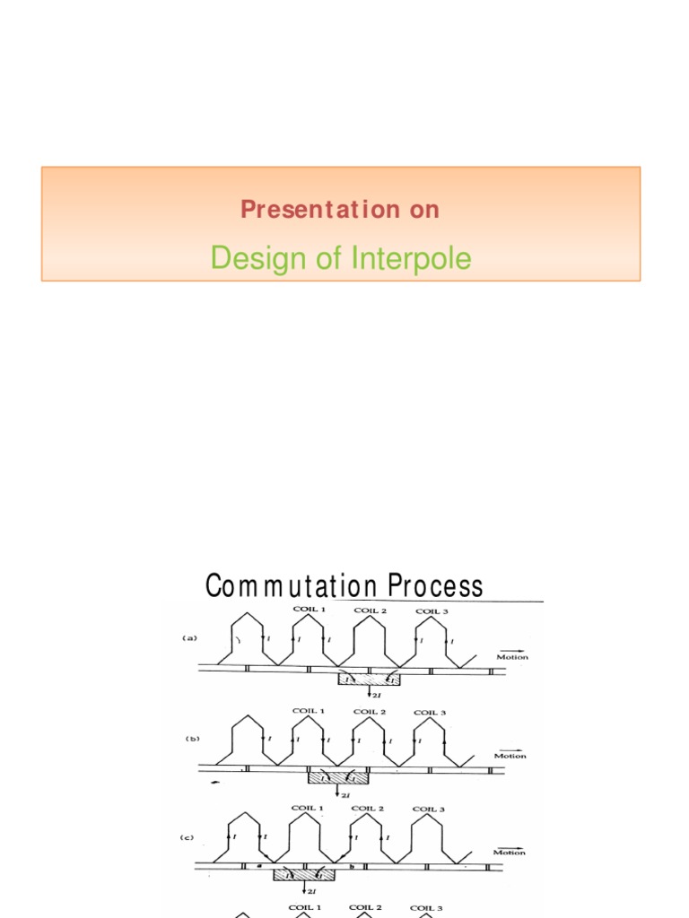 Interpole Design | Download Free PDF | Electrical Components | Force