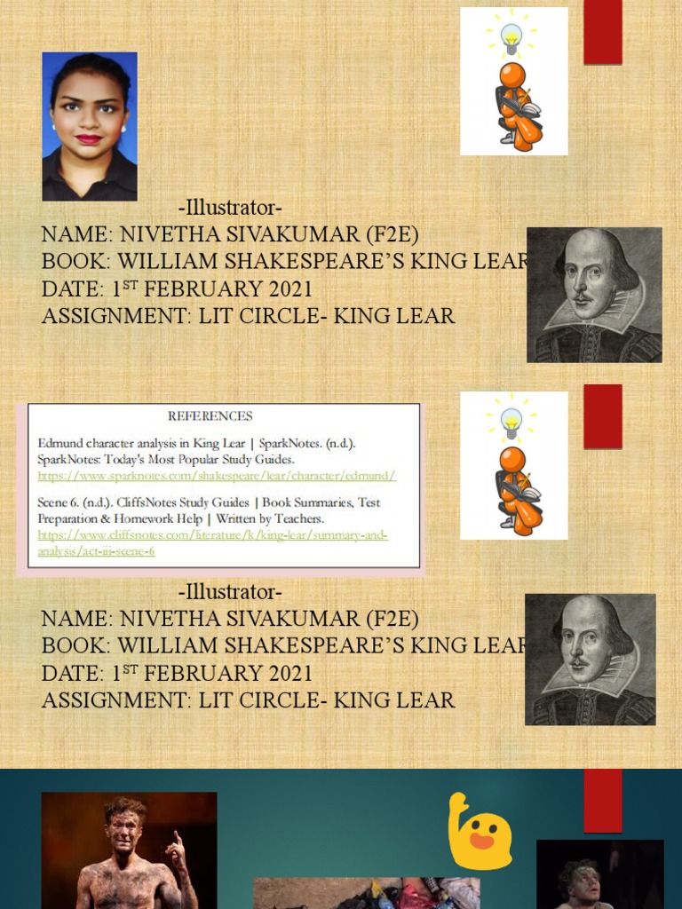 Lit Circle Illustrator Latest | PDF | King Lear | Shakespearean Tragedies
