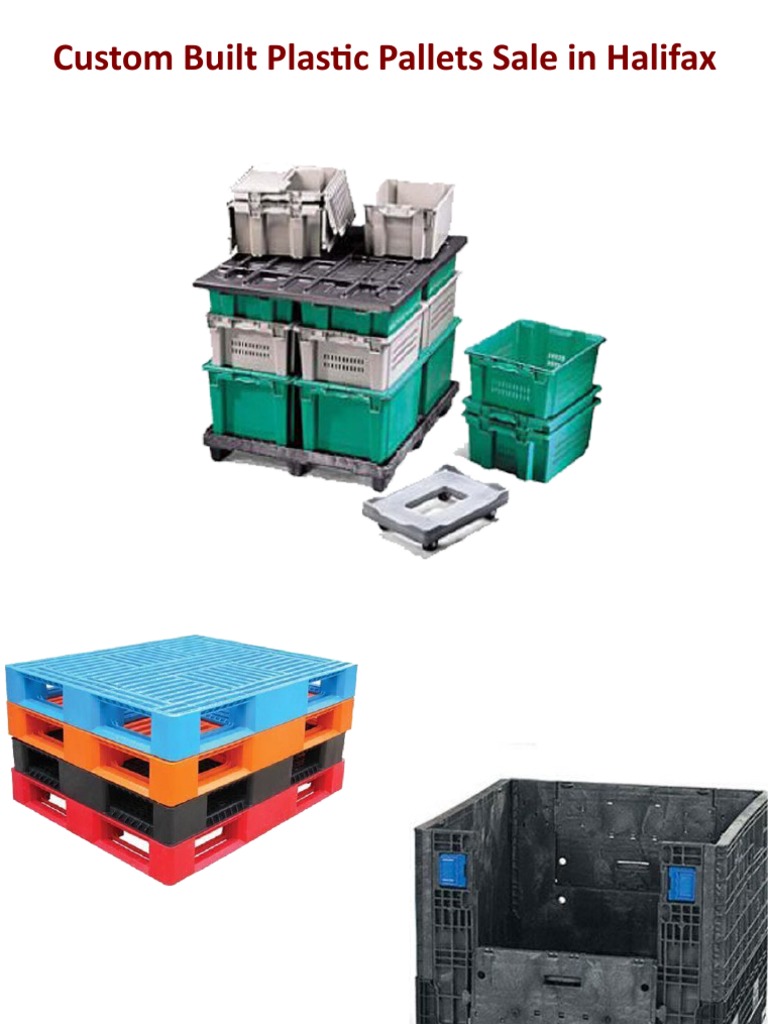 Custom Built Plastic Pallets Sale in Halifax | PDF