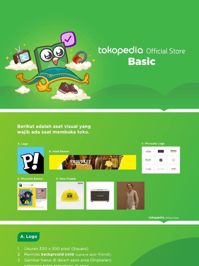 Guideline Visual Asset Official Store | PDF