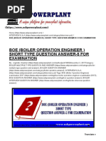 Top 50 Boiler Questions and Answers | PDF | Boiler | Steam