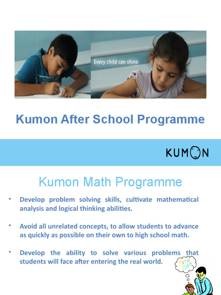 Kumon Math and English Programme | PDF