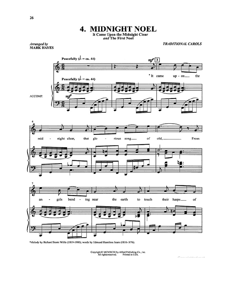 Midnight Noel Mark Hayes | PDF