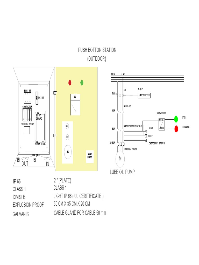 Panel Push Botton Station-Model | PDF | Electronics | Machines