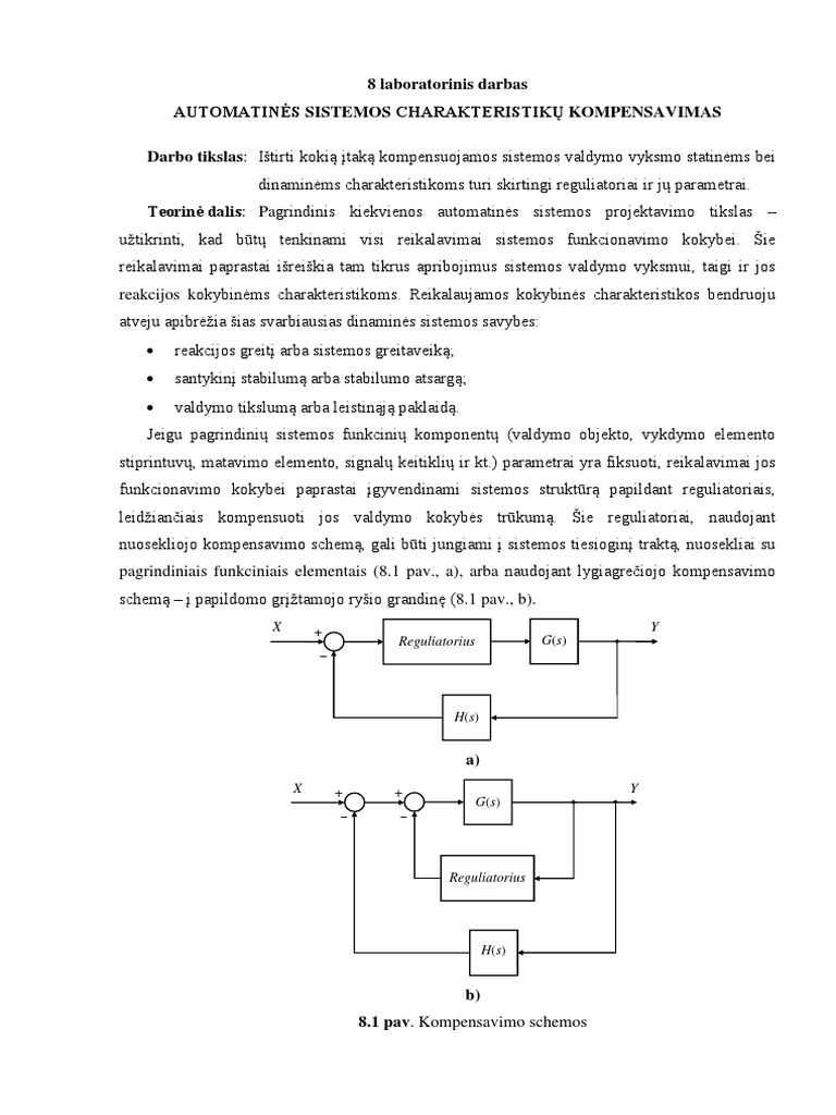 8 Laboratorinis Darbas | PDF
