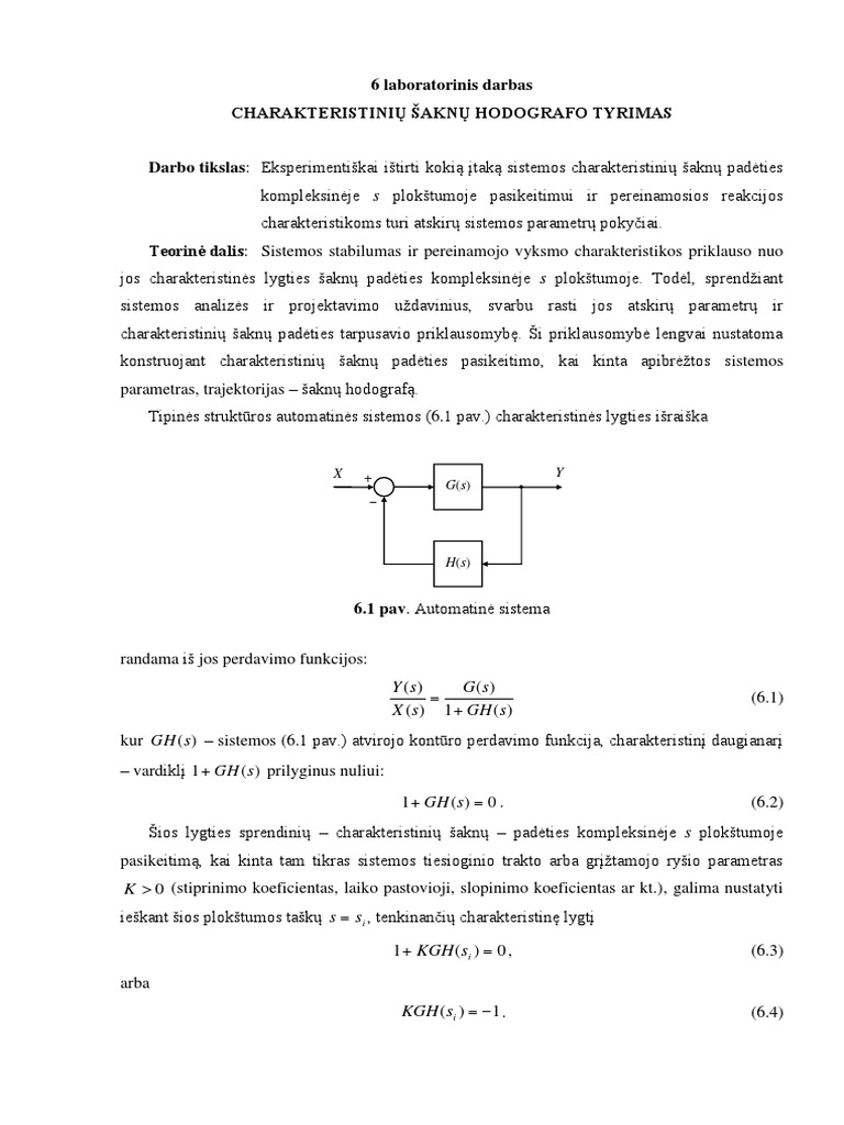 6 Laboratorinis Darbas | PDF