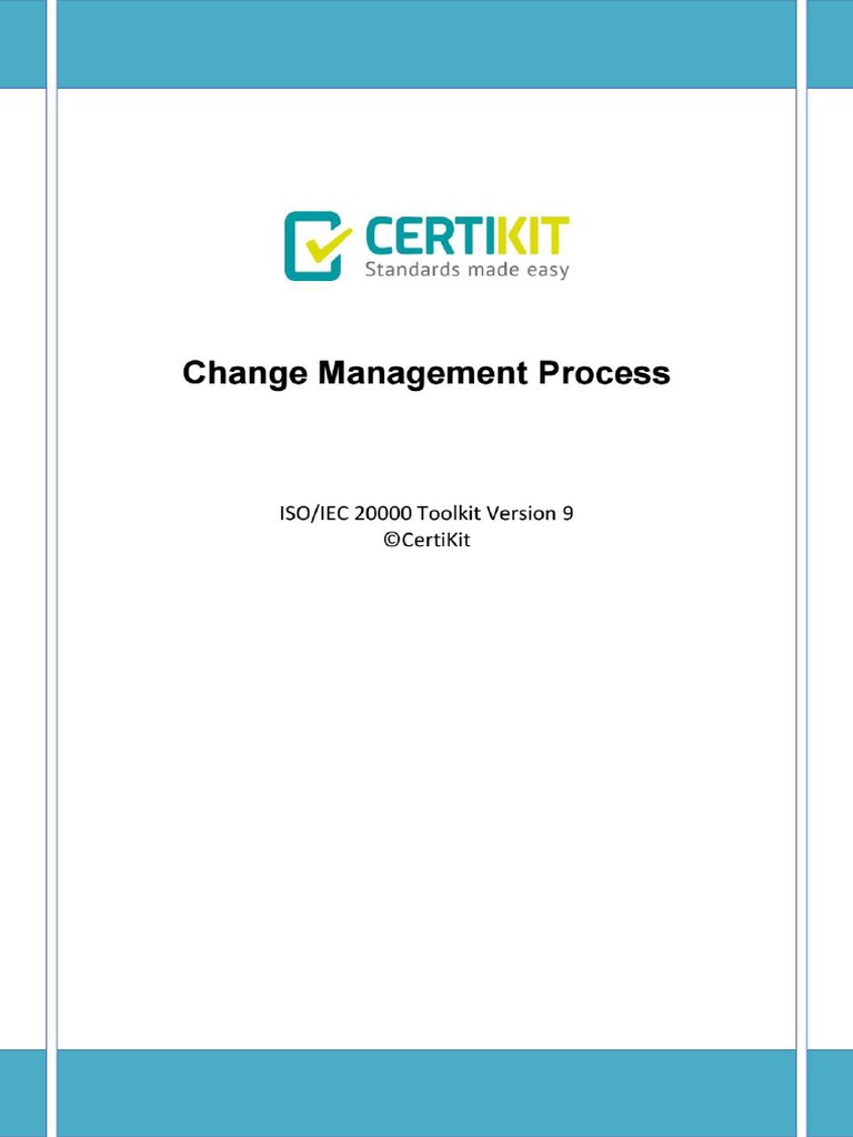 Vebuka SMS-DOC-085-2 Change Management Process | PDF