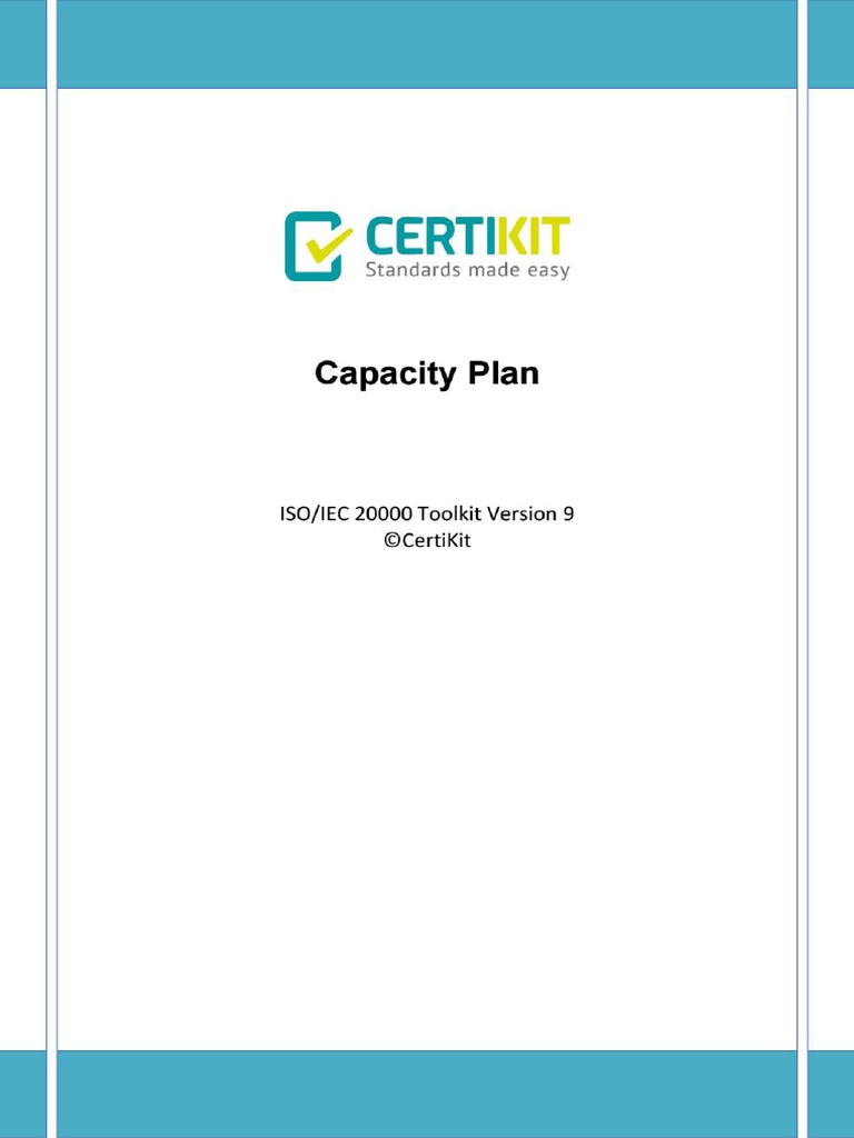 Vebuka SMS-DOC-084-7 Capacity Plan | PDF