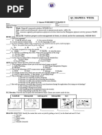 Science 6 Q2 Worksheet Week 14 | PDF | Invertebrate | Egg