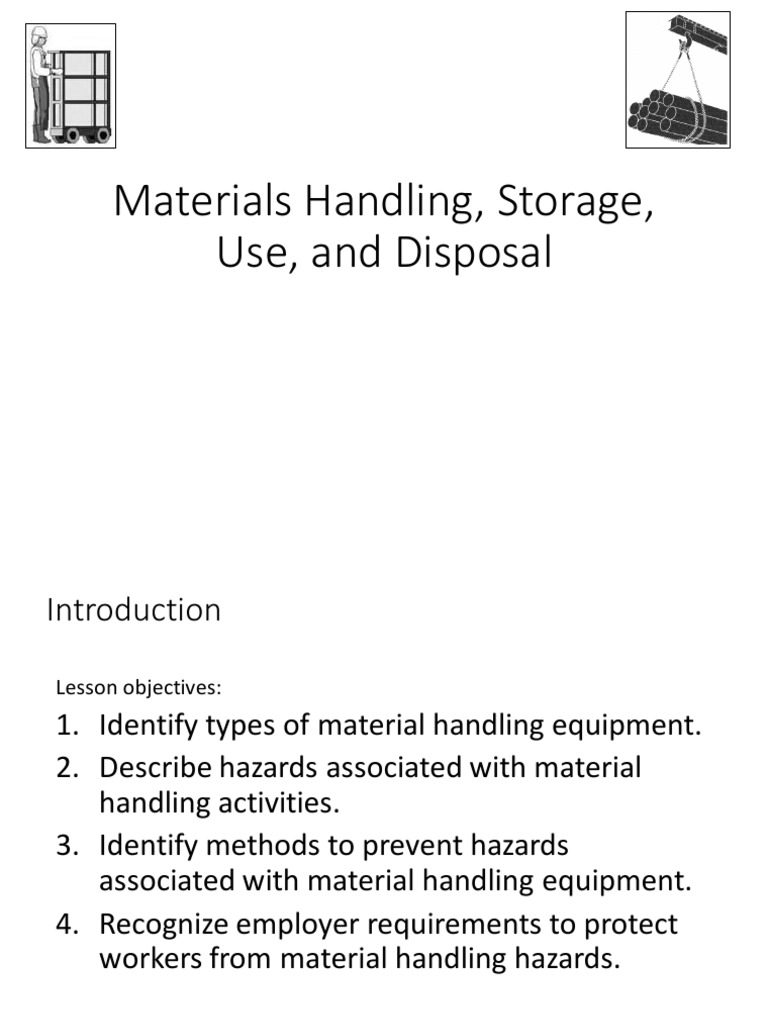 Material Handling | PDF | Forklift | Equipment