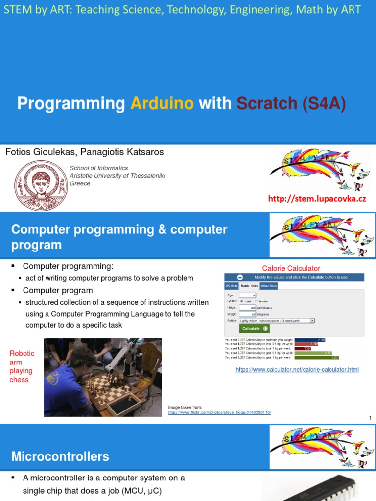 Arduino: Programming With | PDF | Arduino | Computer Program