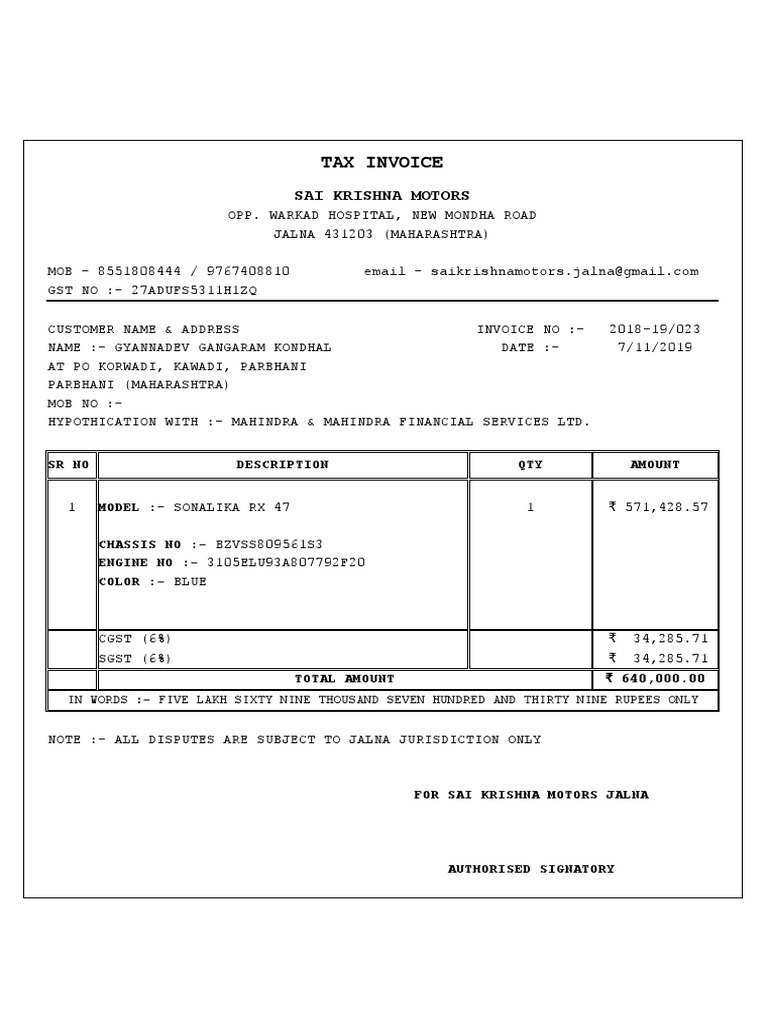 Tax Invoice Original Amount | PDF | Trade | Taxes