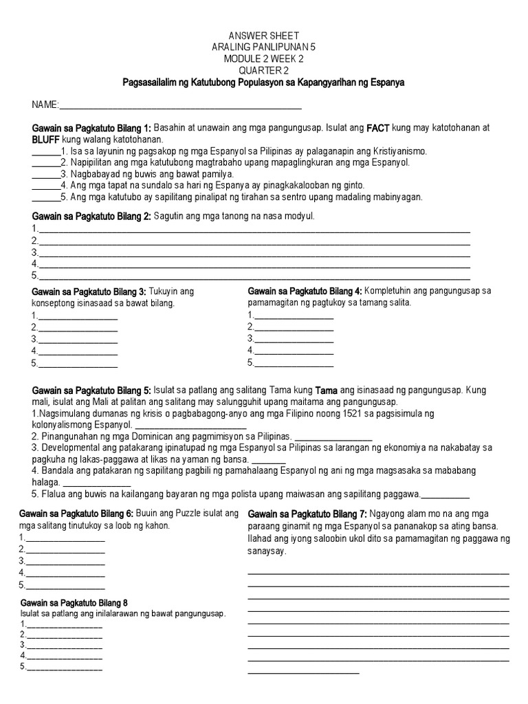 Mod2 Q2 WK2 GR5 | PDF