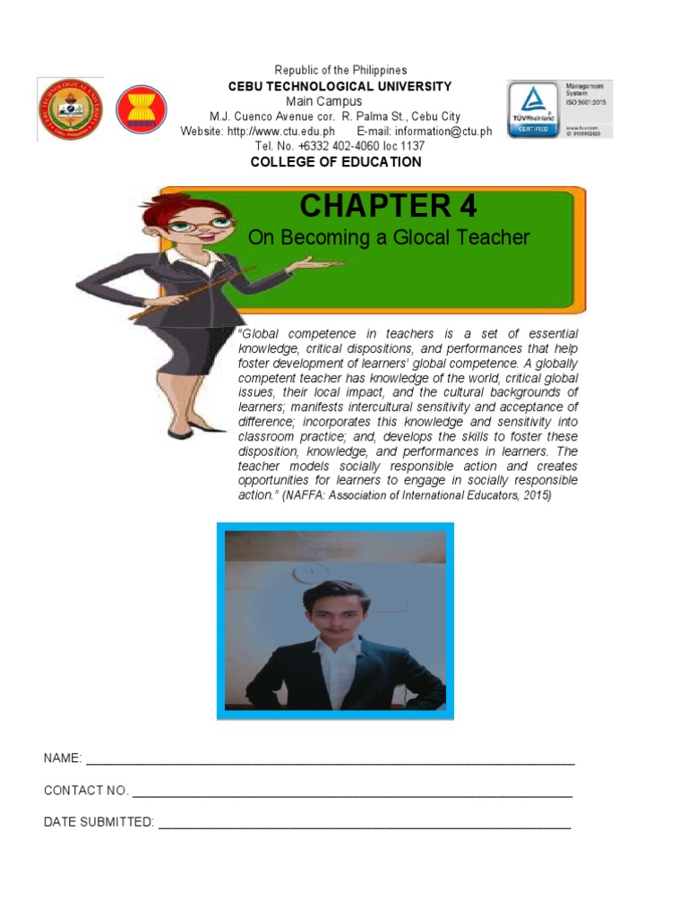 CHAPTER 4 Teaching Profession | PDF | Schools | Teachers