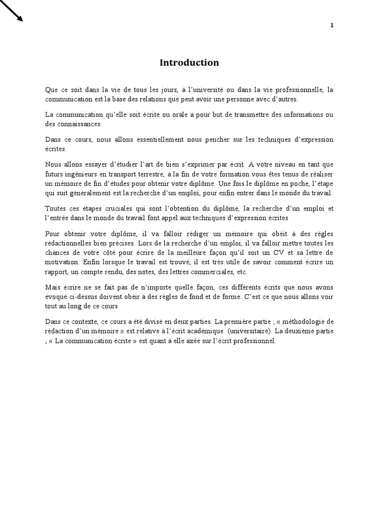 Techniques d'écriture pour mémoire et CV | PDF | Échantillonnage ...