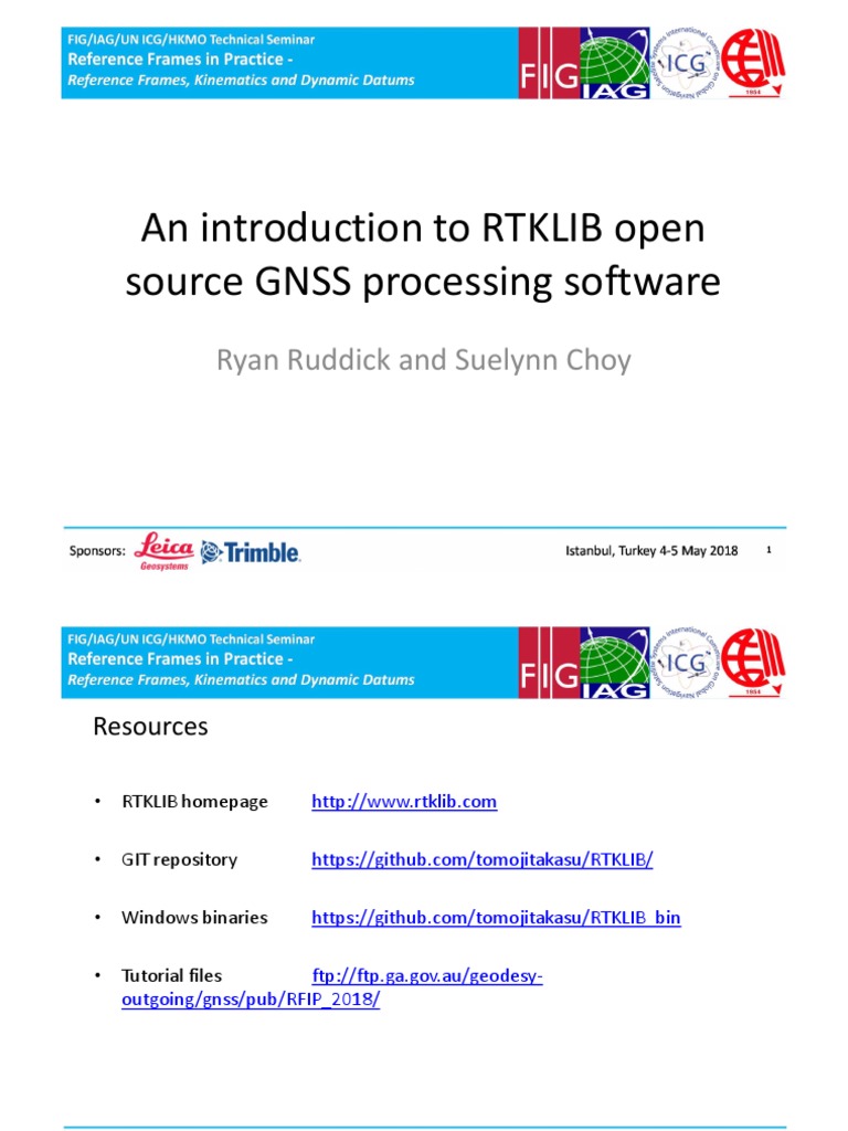 17 - An Introduction To RTKLIB | PDF | Computing | Computer Engineering