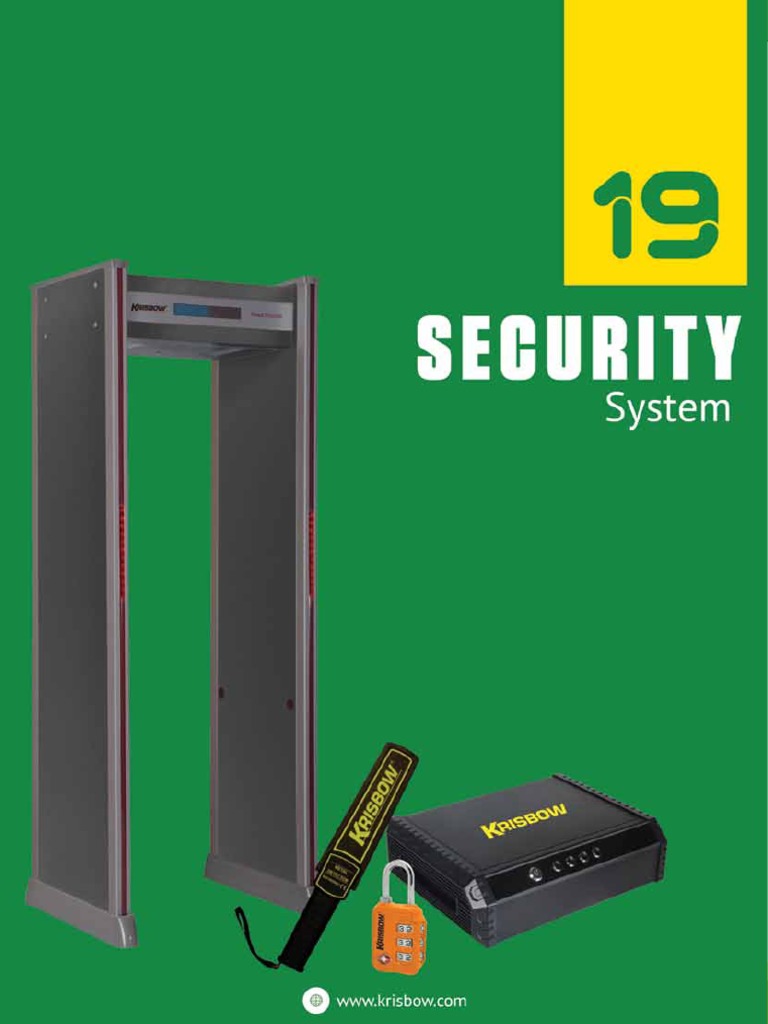 19 Security Catalog | PDF | Image Scanner | Manufactured Goods