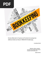 Bookkeeper Certification Practice Test | PDF | Debits And Credits ...