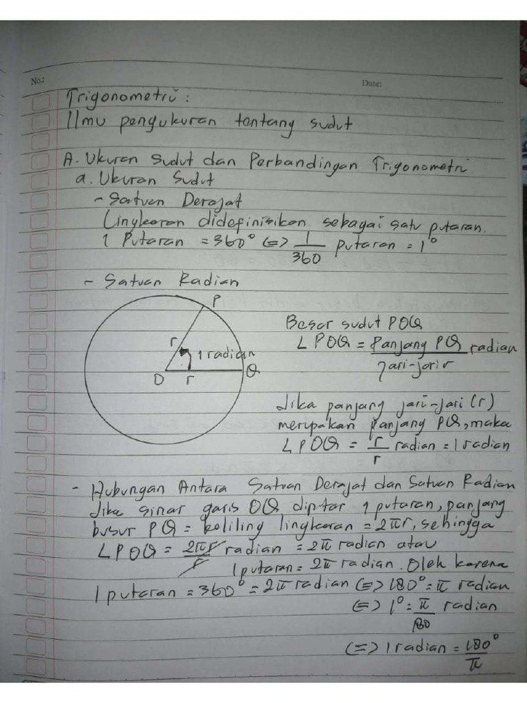 Contoh Soal Rasio Trigonometri | PDF