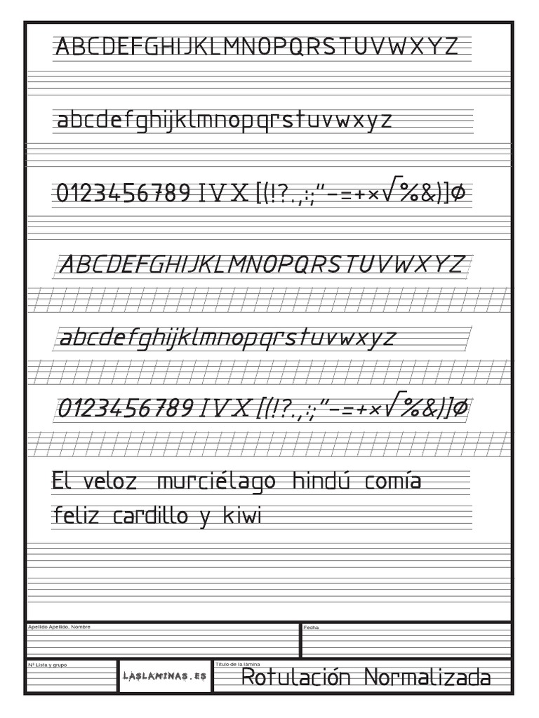 Letra Separada | PDF