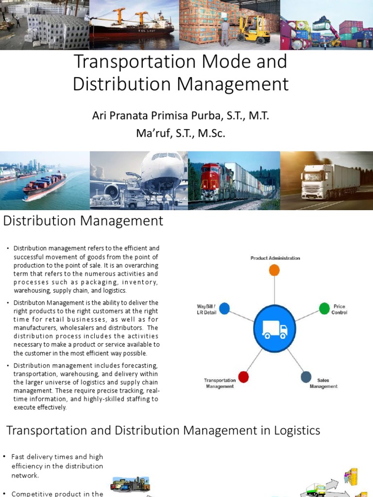 Transportation Mode & Distribution Management (Pertemuan VII) | PDF ...