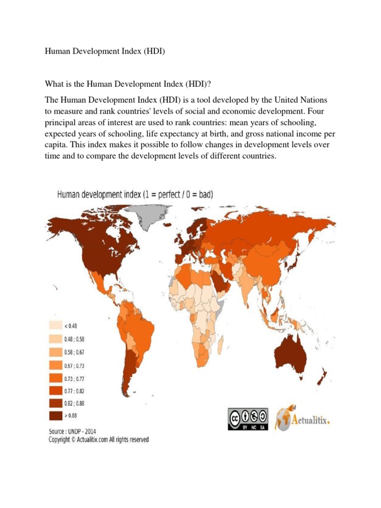 Human Development Index | PDF | Human Development Index | Quality Of Life
