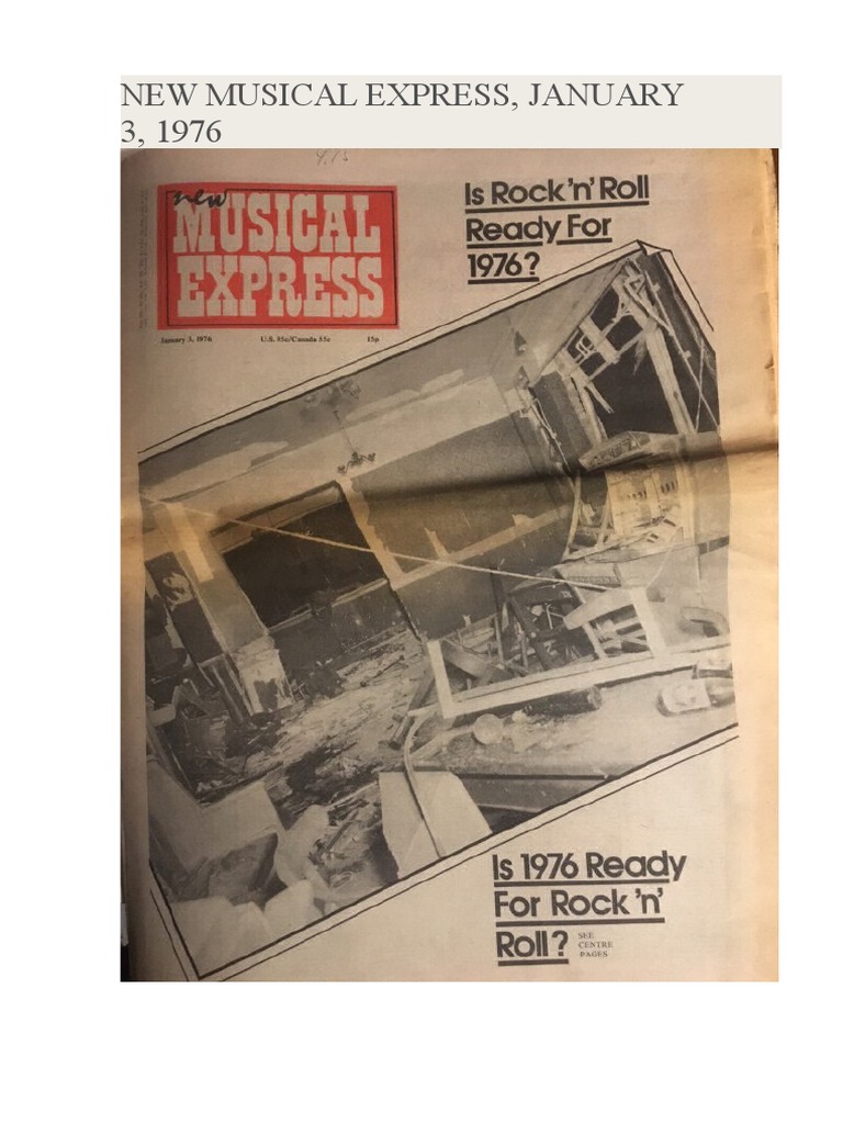 Queen Interview 01-03-1976 "New Musical Express" | PDF | Entertainment ...