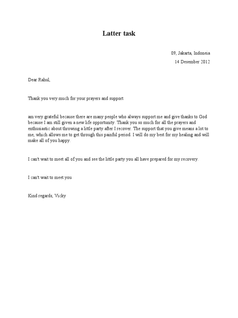 Latter Task | PDF