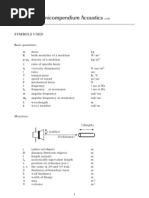 UT Formula Sheet | PDF | Decibel | Wavelength