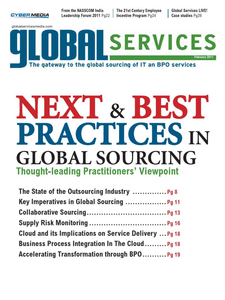 Global Sourcing Best Practices Guide | PDF | Outsourcing | Business ...