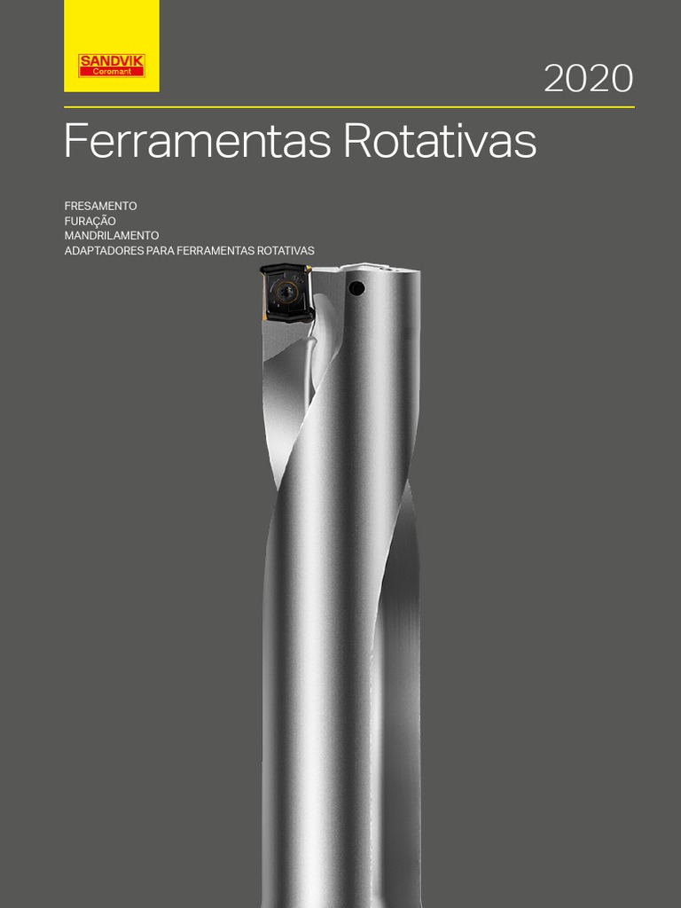 Catálogo Da Sandvik Coromant para Usinagem | PDF | Metais | Máquinas