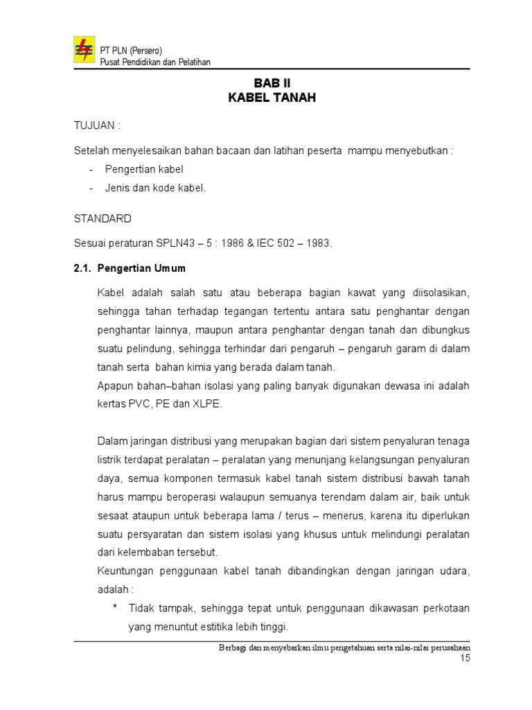 2.kabel TM 20 KV | PDF