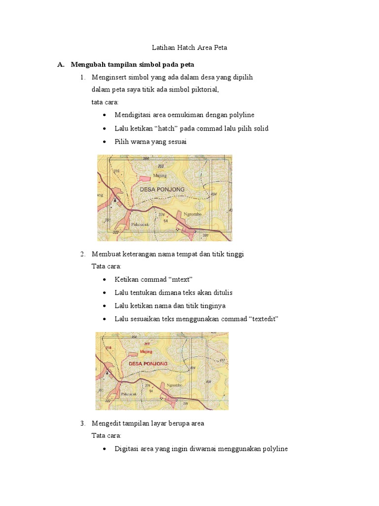 Hatch Area Peta | PDF
