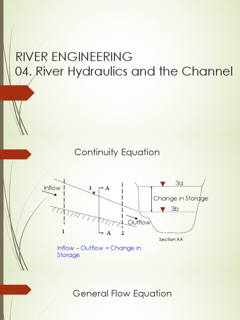 River Engineering 04. River Hydraulics and The Channel | Download Free ...